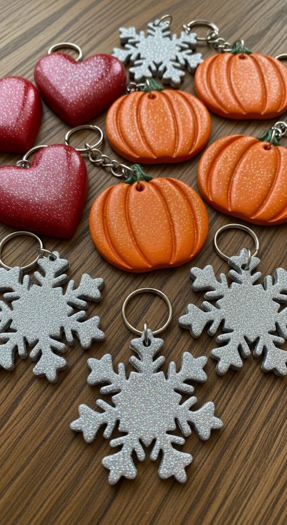 10 Air-Dry Clay Keychain Ideas - ALESTER LOJIC