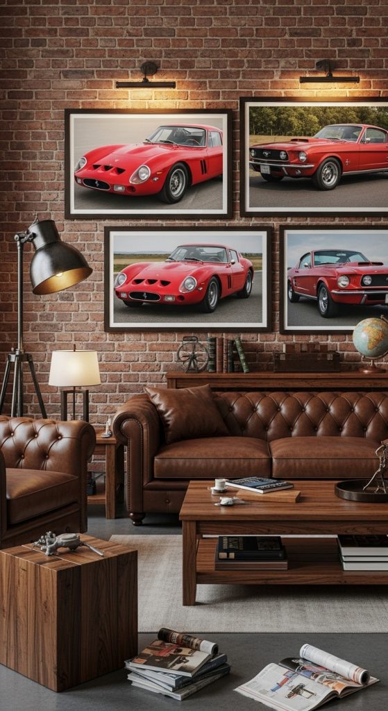 10 Men’s Vintage Wall Art Ideas - ALESTER LOJIC