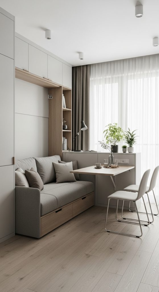 10 Studio Apartment Design Ideas - ALESTER LOJIC