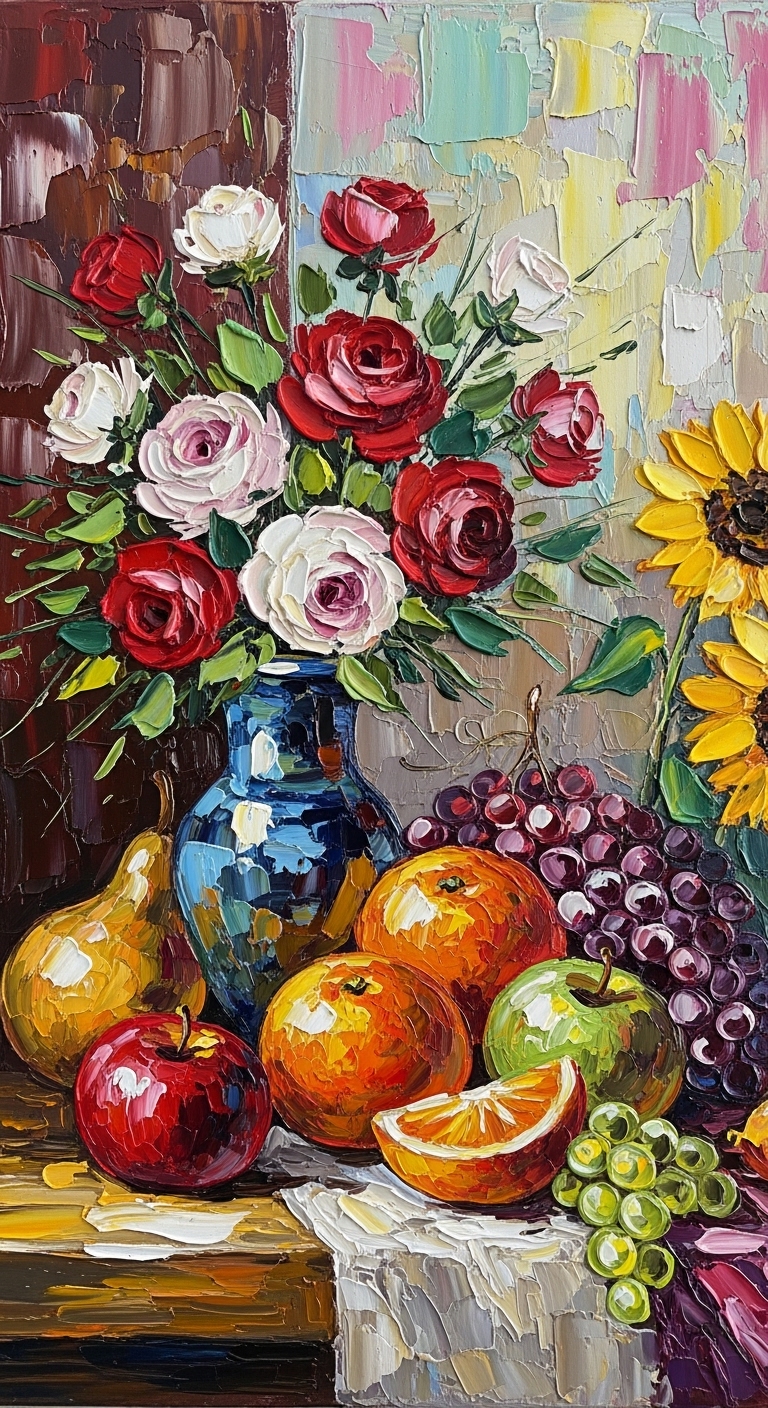 10 Palette Knife Painting Ideas - ALESTER LOJIC