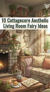 10 Cottagecore Aesthetic Living Room Fairy Ideas - ALESTER LOJIC