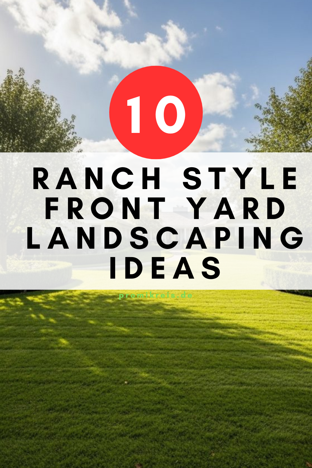 10 Ranch Style Front Yard Landscaping Ideas - ALESTER LOJIC