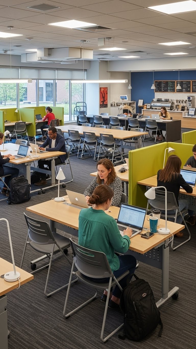 10 Cafe with Study Space Ideas - ALESTER LOJIC